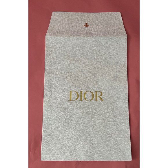 Dior | Accessories | Authentic Dior Envelope Cardboard White 6 X 11 ...